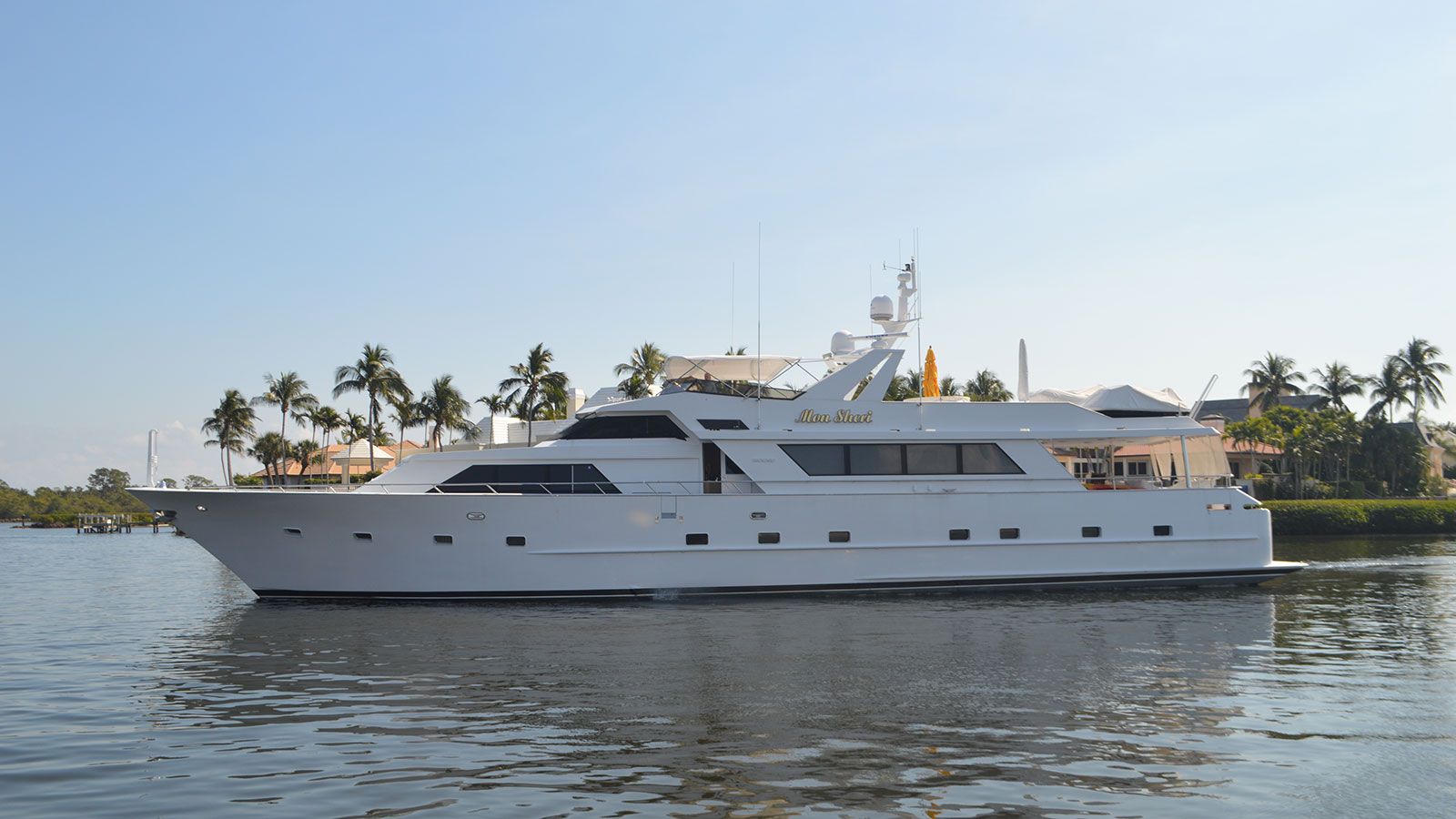 MON SHERI yacht (Broward Marine, 32m, 1990)